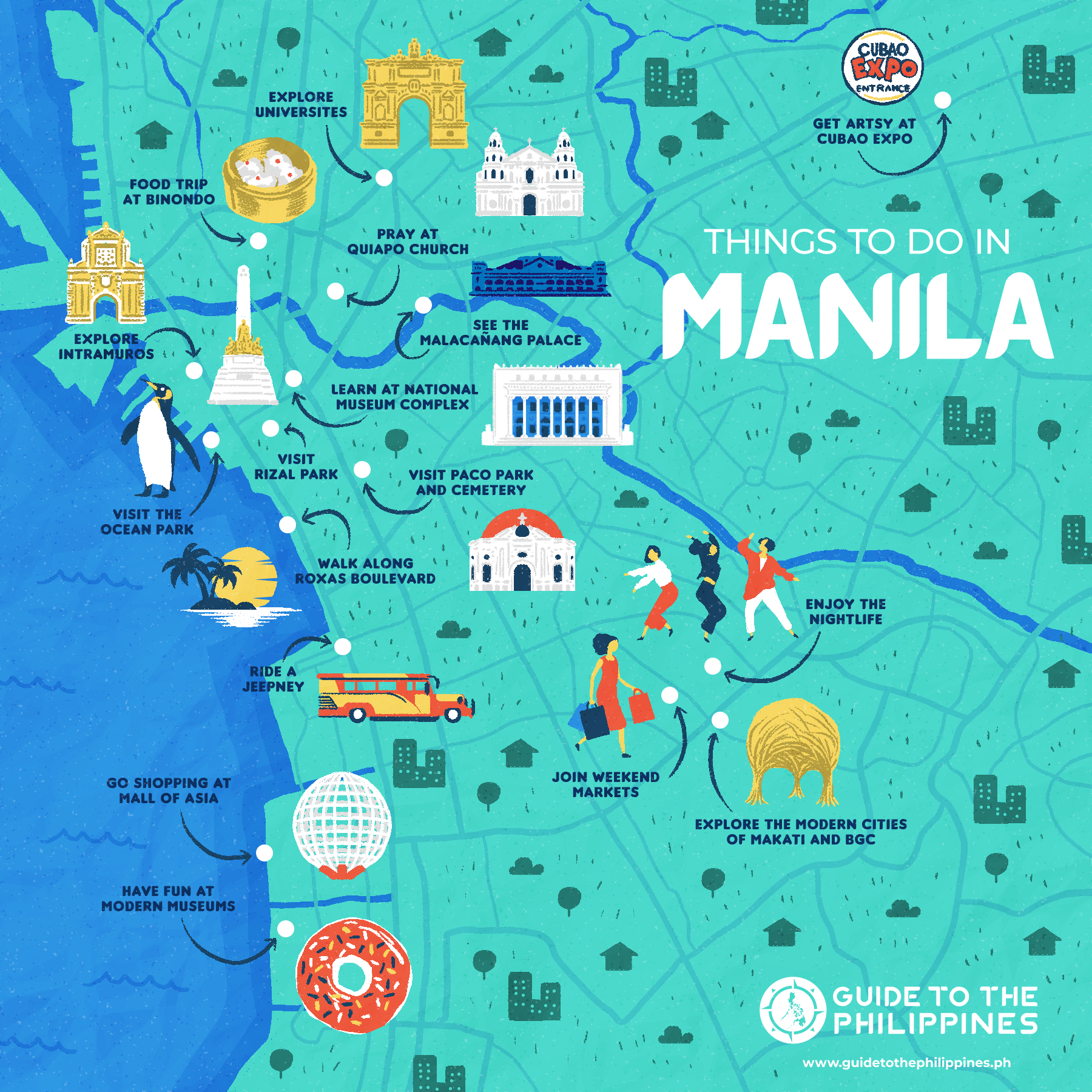 Travel Guide to Manila: Itinerary + Where to Stay + What to Do | Guide ...