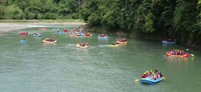 Davao White Water Rafting Private Package with Lunch & Jeepney ...