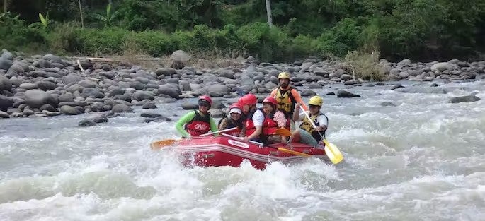 Davao White Water Rafting Private Package with Lunch & Jeepney ...