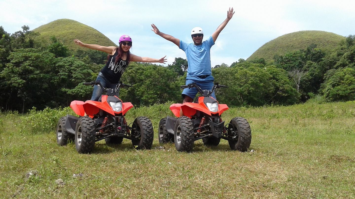 ATV Ride around Chocolate Hills in Bohol Island | Guide to the Philippines