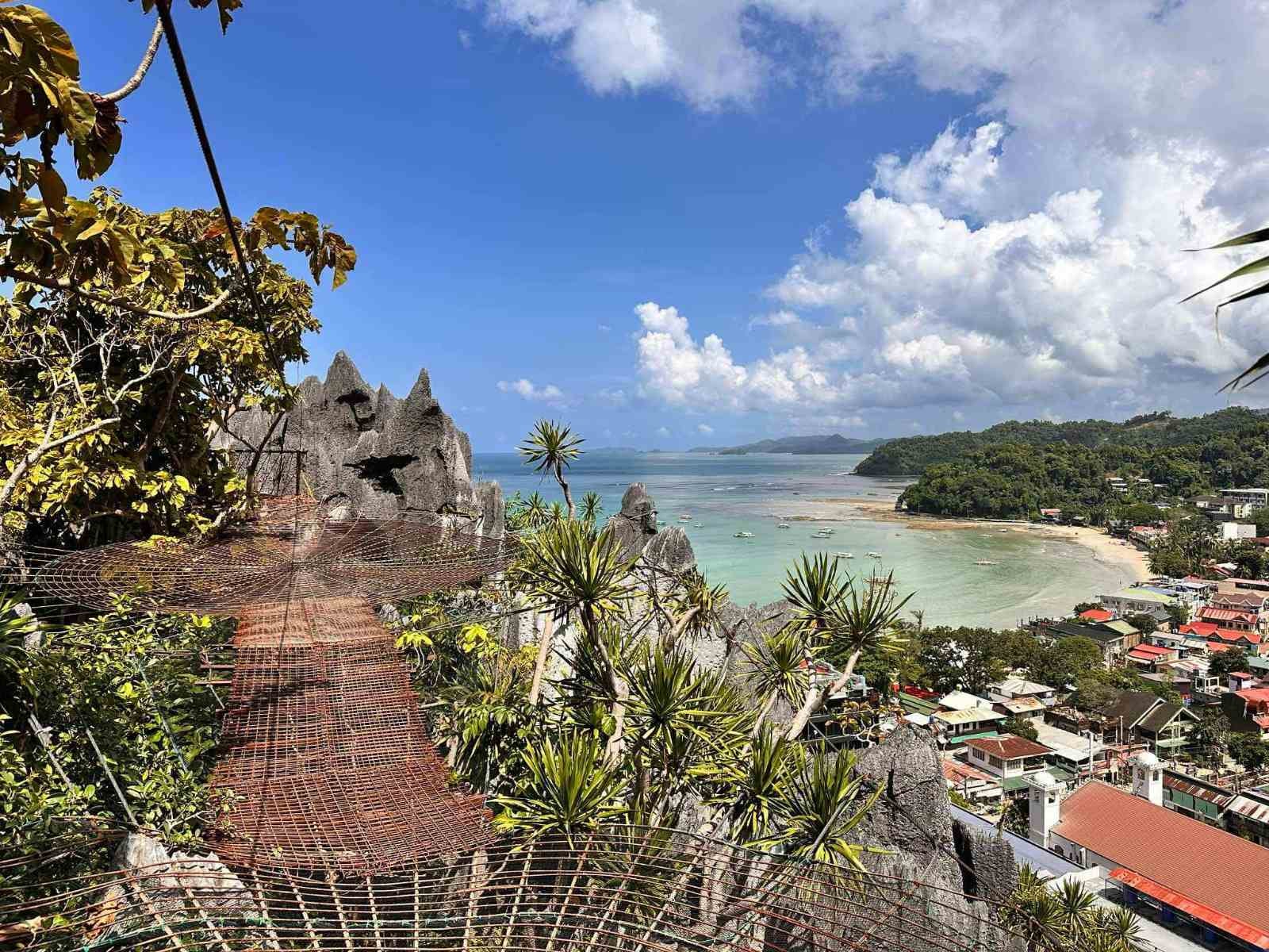 Canopy Walk at Taraw Cliff in El Nido Town on Palawan Island | Guide to ...