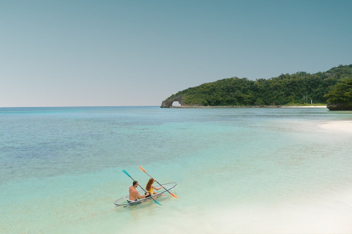 Crystal Kayak Ride in Boracay Island | Guide to the Philippines